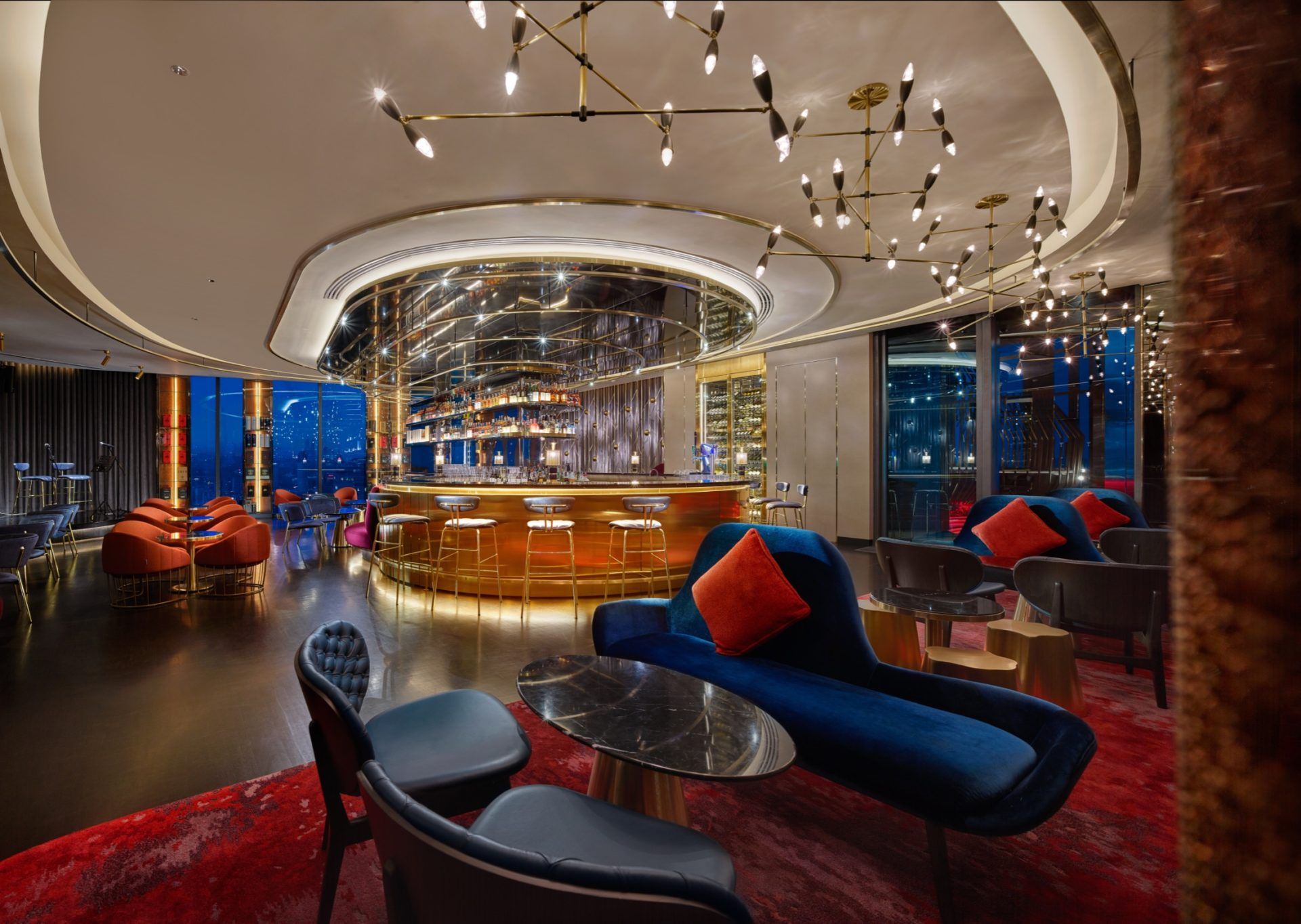 Of Twin Towers views, bespoke cocktails and dancing desserts at Sky51 ...