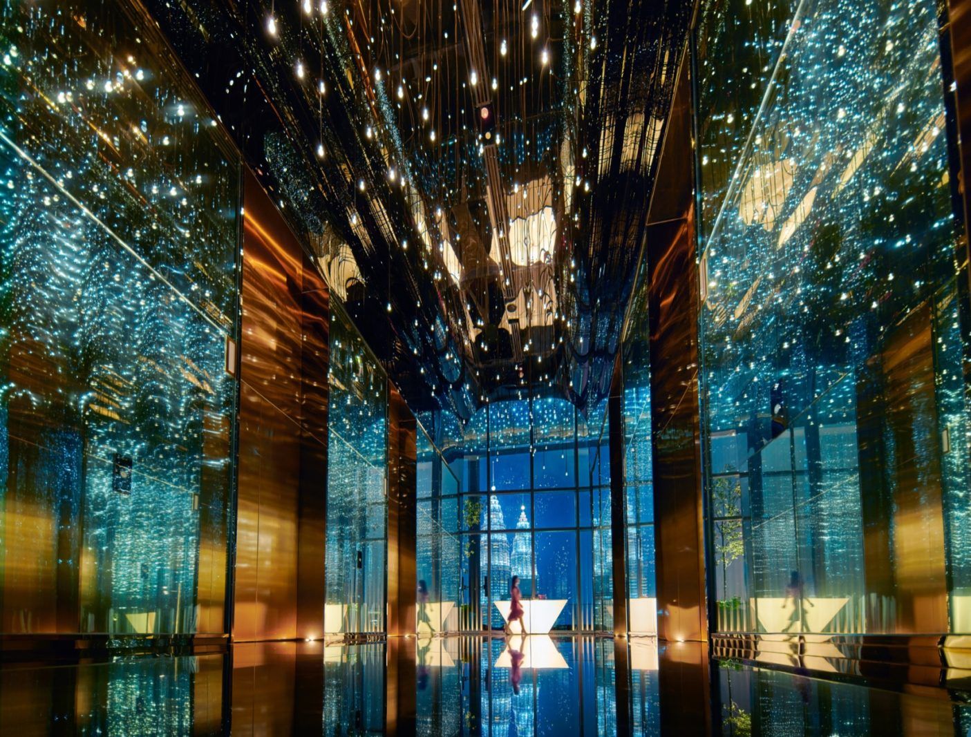 Of Twin Towers views, bespoke cocktails and dancing desserts at Sky51 ...