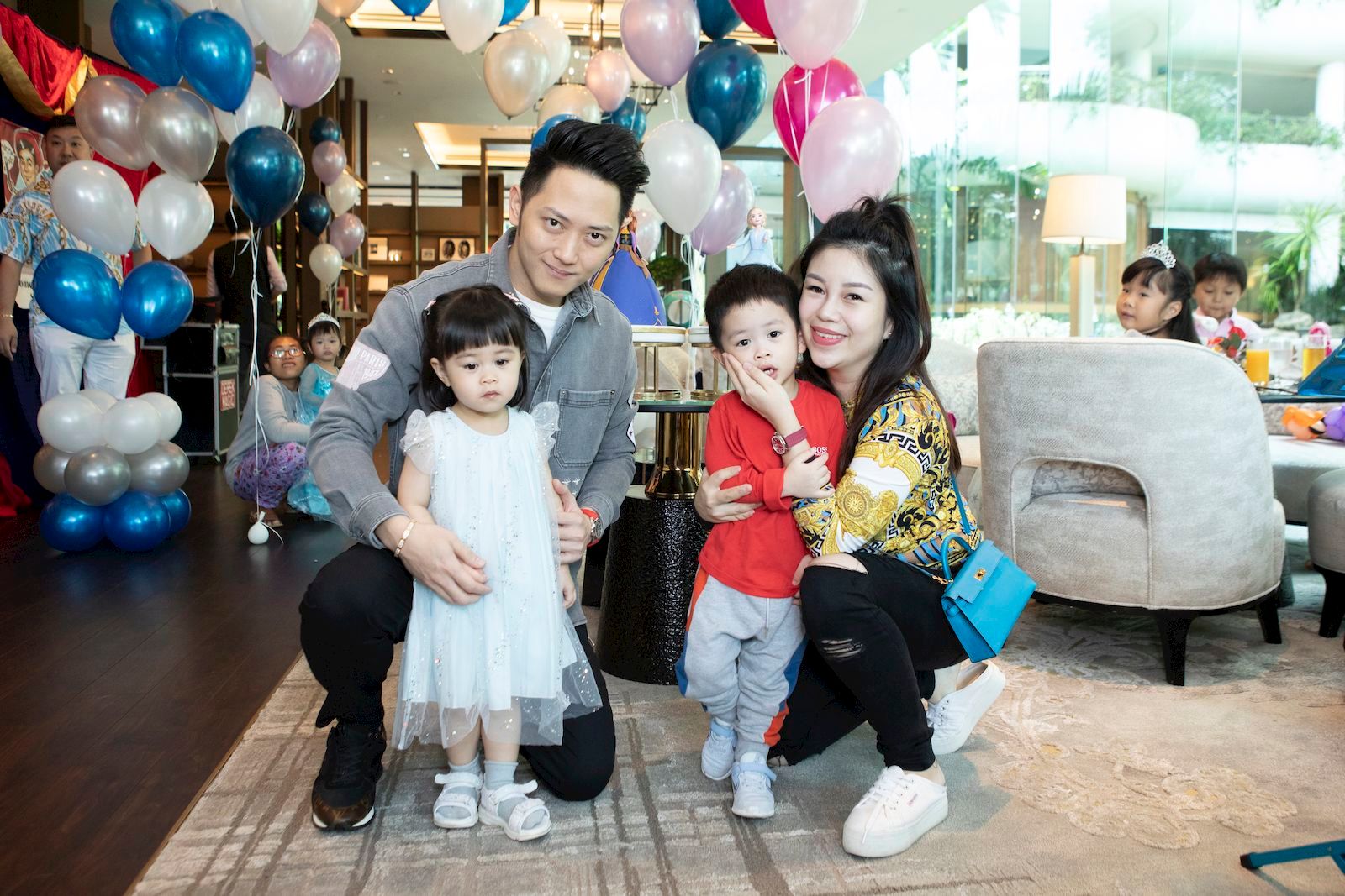 Serene Chua's daughter Bella Sng turns 3