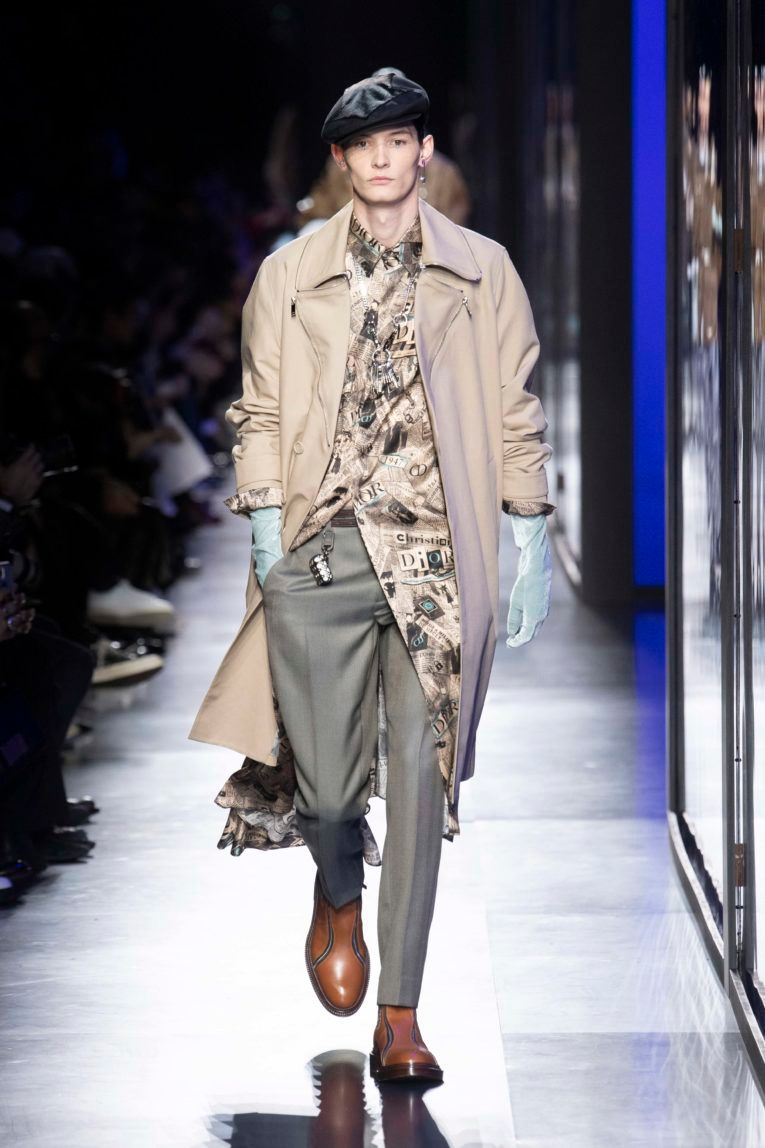 Kim Jones Pays Tributes to Judy Blame in Dior Men FW2020 collection