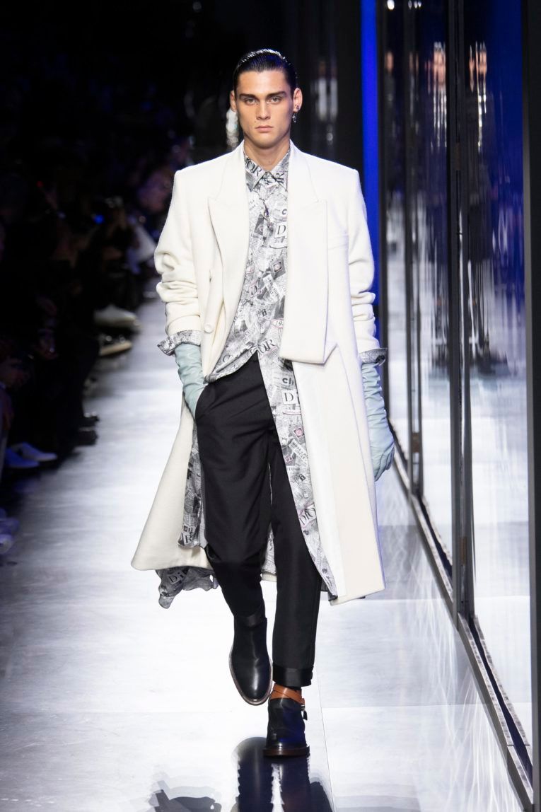 Kim Jones Pays Tributes to Judy Blame in Dior Men FW2020 collection