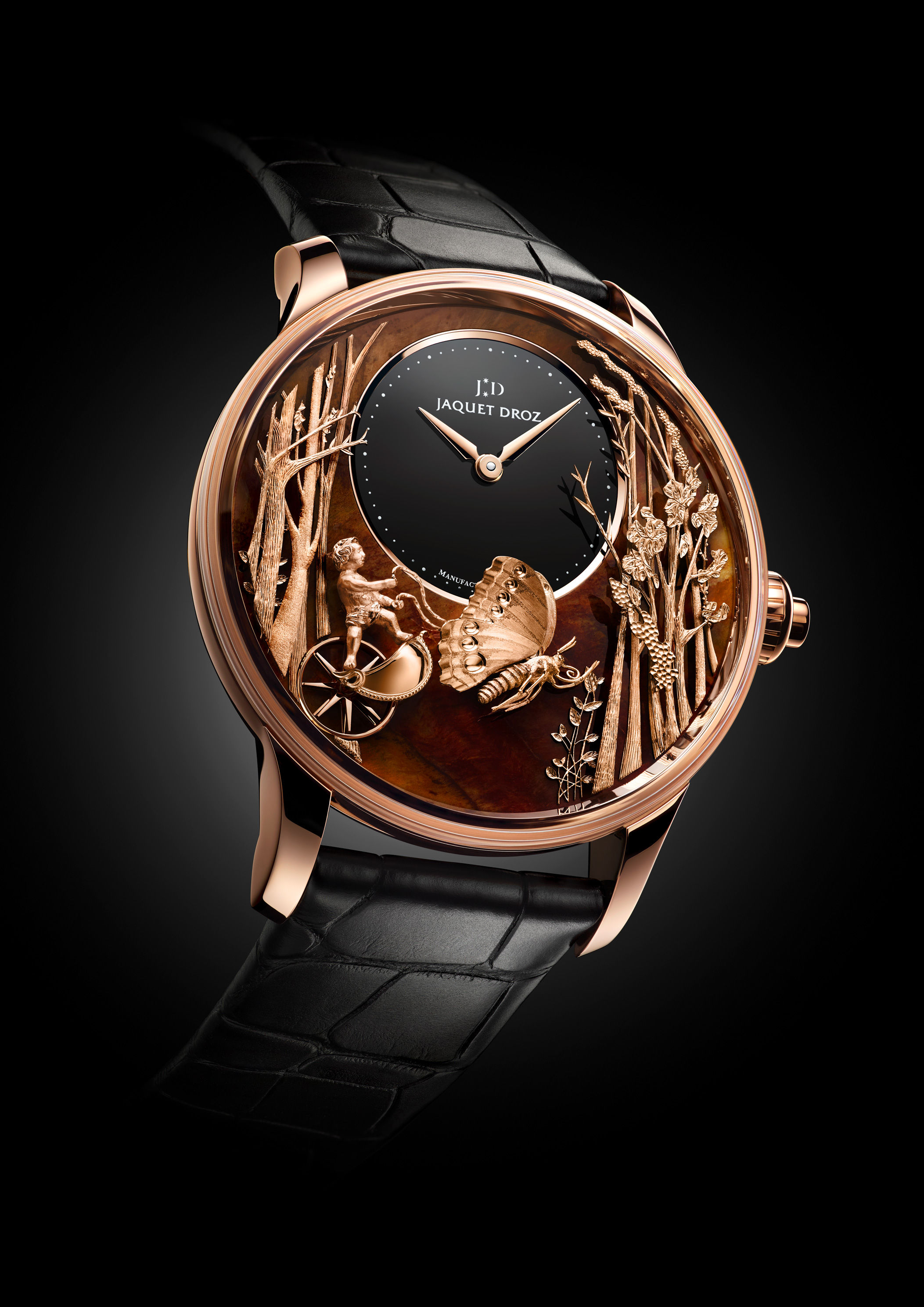 Jaquet Droz Loving Butterfly Automaton highlights the brand's ...