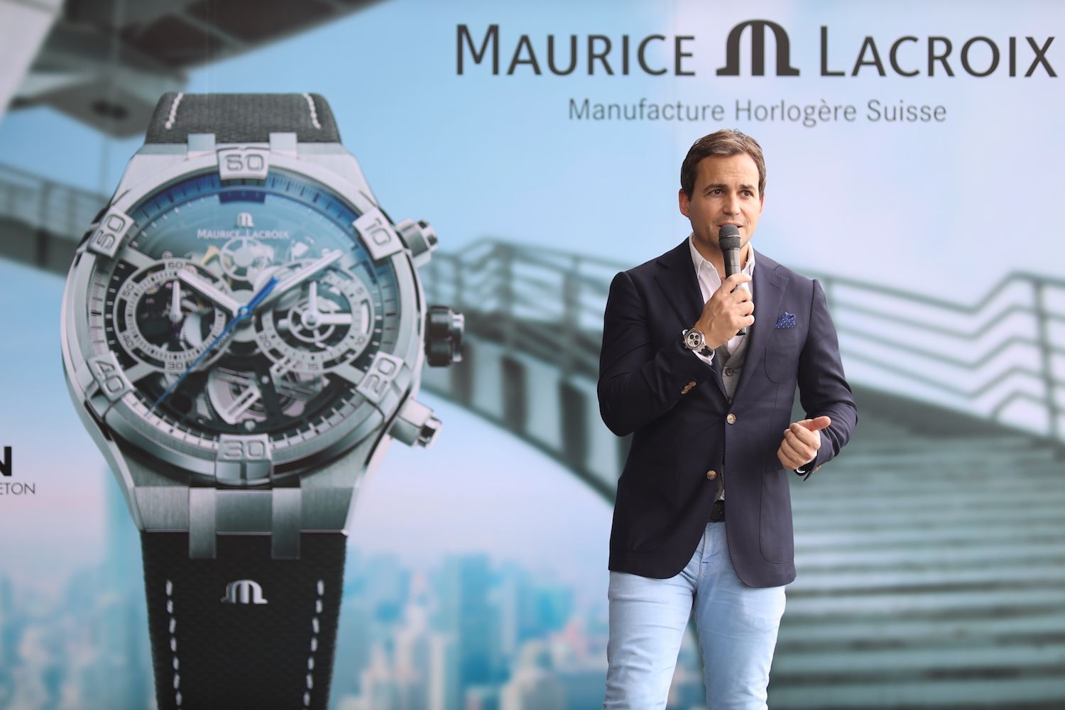 Maurice Lacroix Launches the Aikon Collection for the First time in Asia