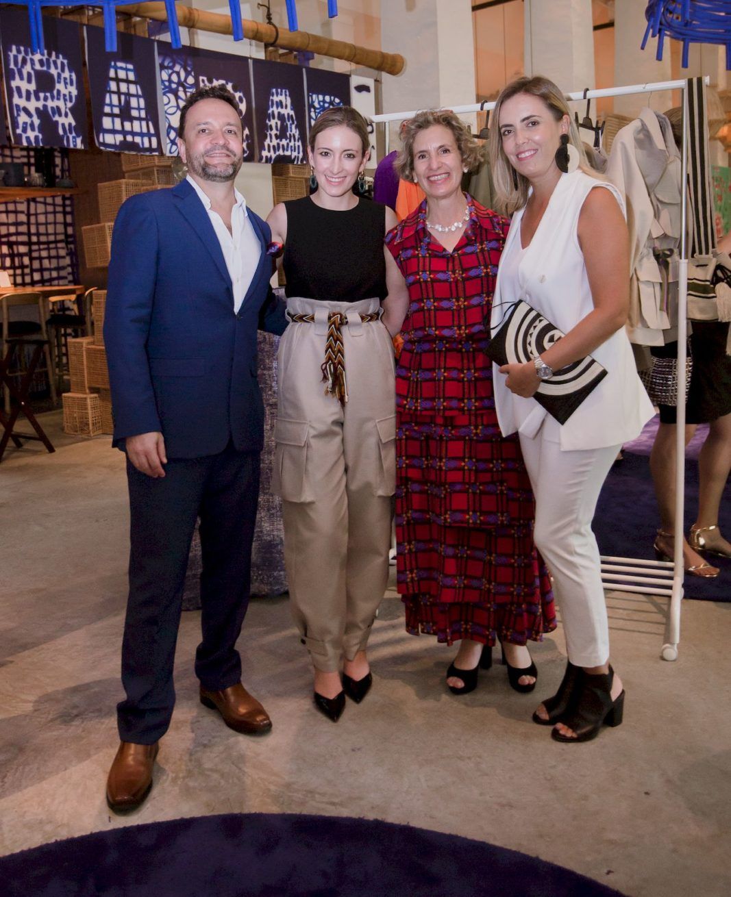 Colombian fashion designer Laura Aparicio’s showcase