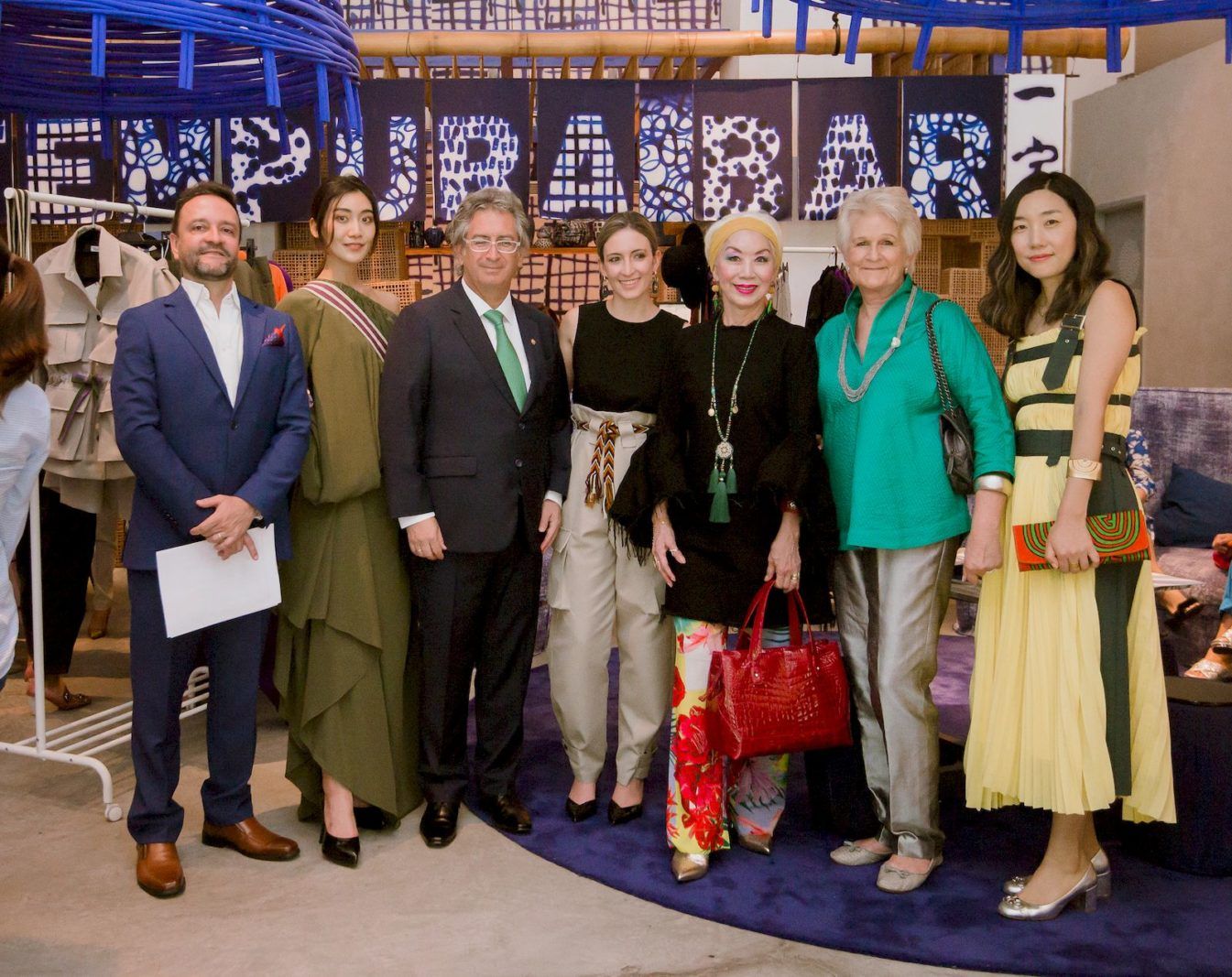 Colombian fashion designer Laura Aparicio’s showcase