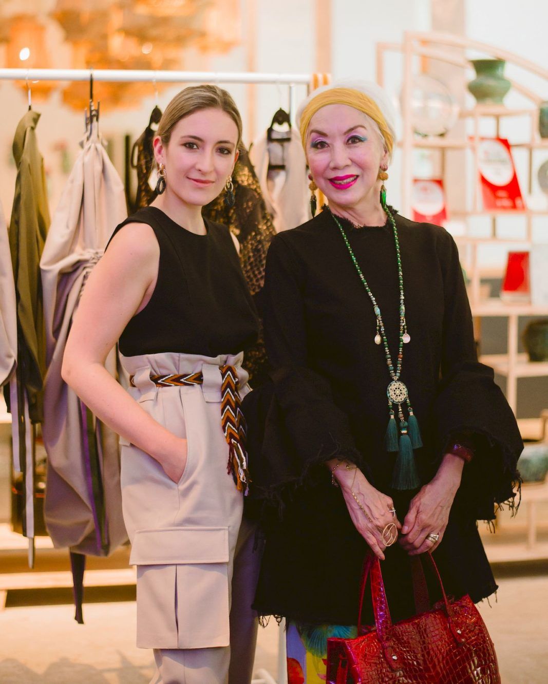 Colombian fashion designer Laura Aparicio’s showcase