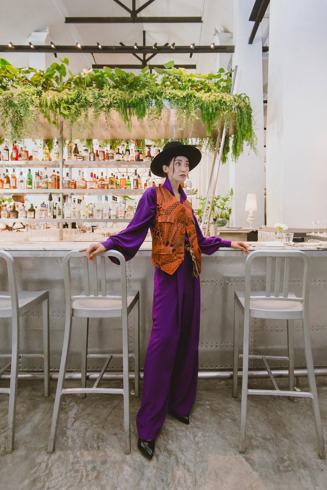 Colombian fashion designer Laura Aparicio’s showcase