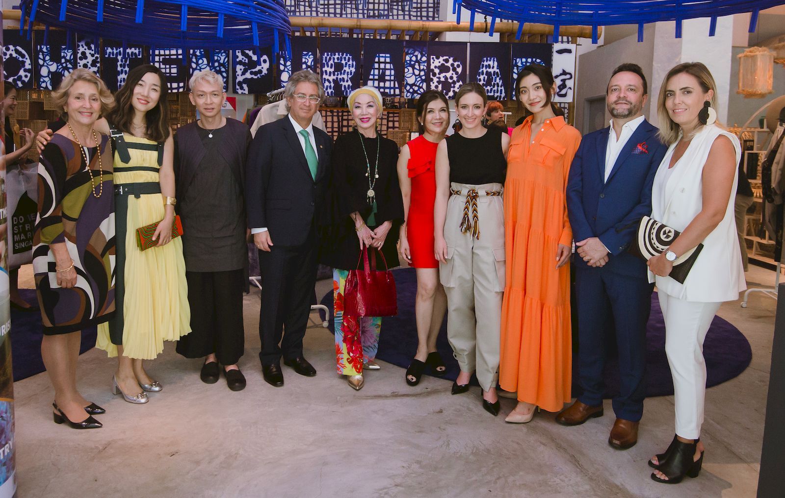 Colombian fashion designer Laura Aparicio’s showcase