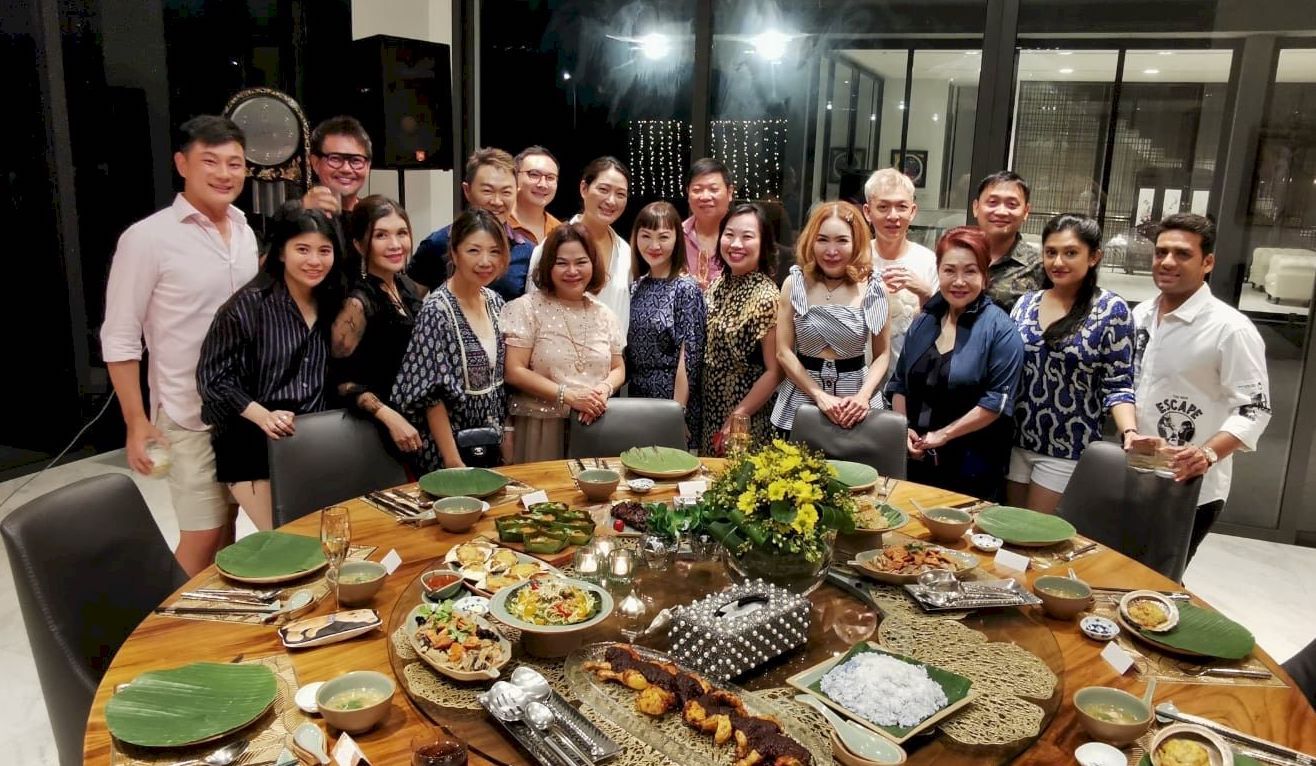 Jean Yip And Mervin Wees Dinner Party