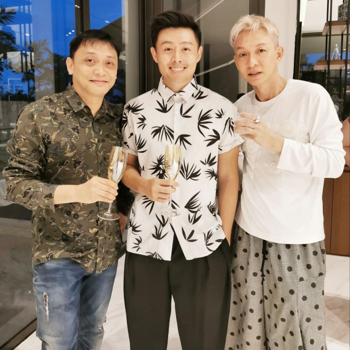 Jean Yip And Mervin Wees Dinner Party