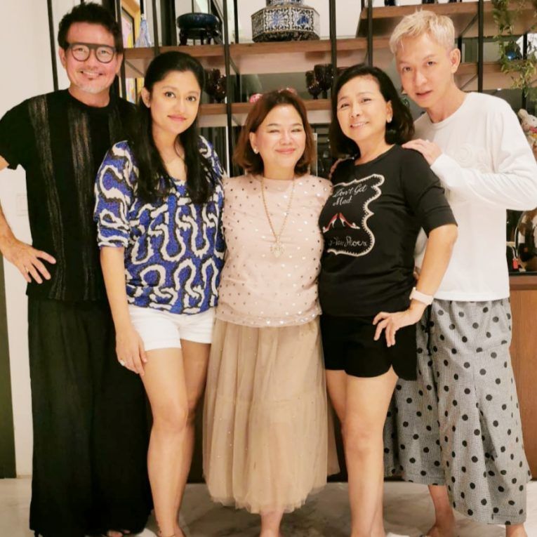 Jean Yip And Mervin Wees Dinner Party
