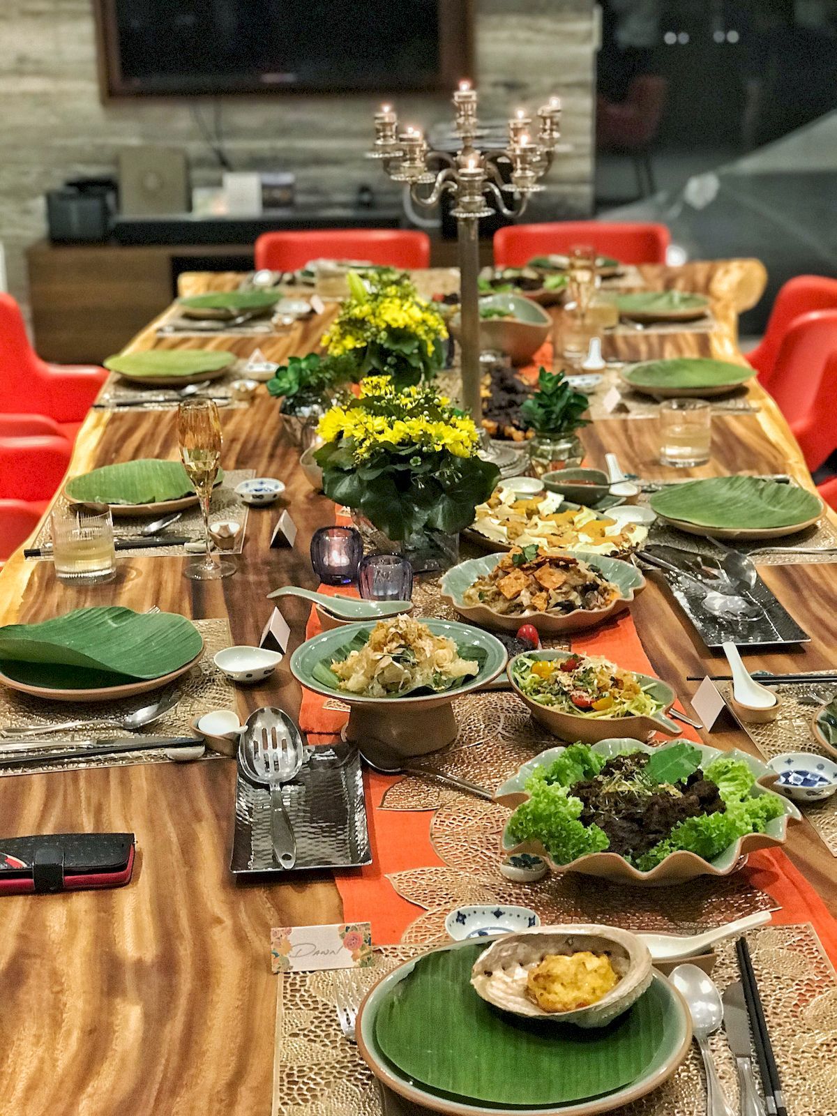 Jean Yip and Mervin Wee's dinner party