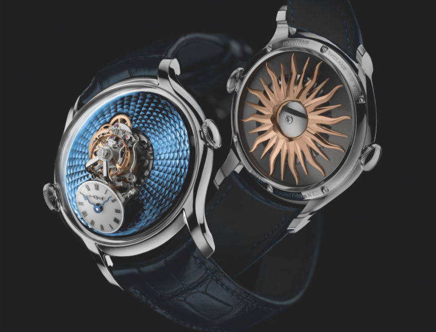 MB&F introduces two new models to its Legacy Machine FlyingT collection