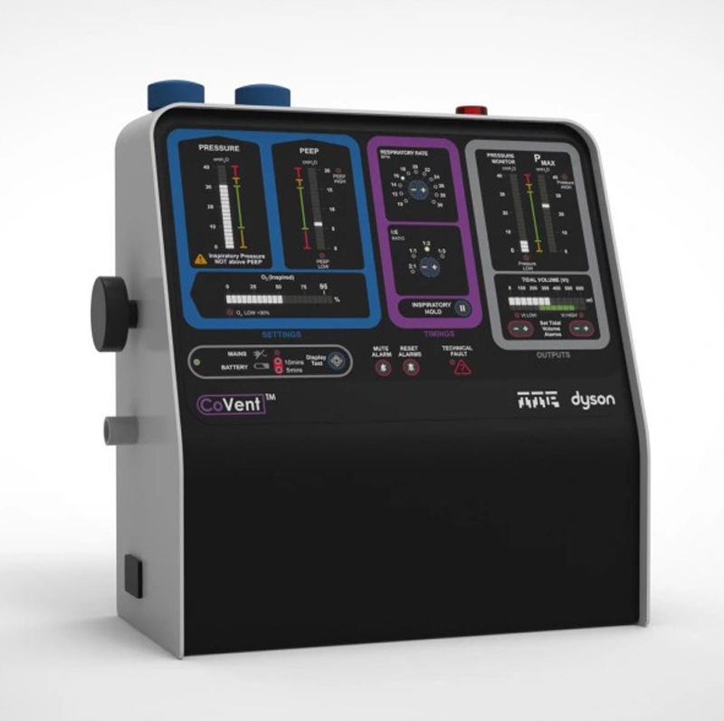 Dyson joins in the coronavirus fight by building a medical ventilator