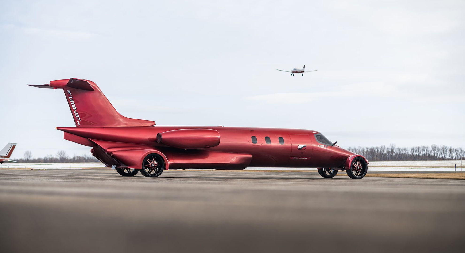 This weird, wonderful 'Limo-Jet' is the splurge you never knew you needed