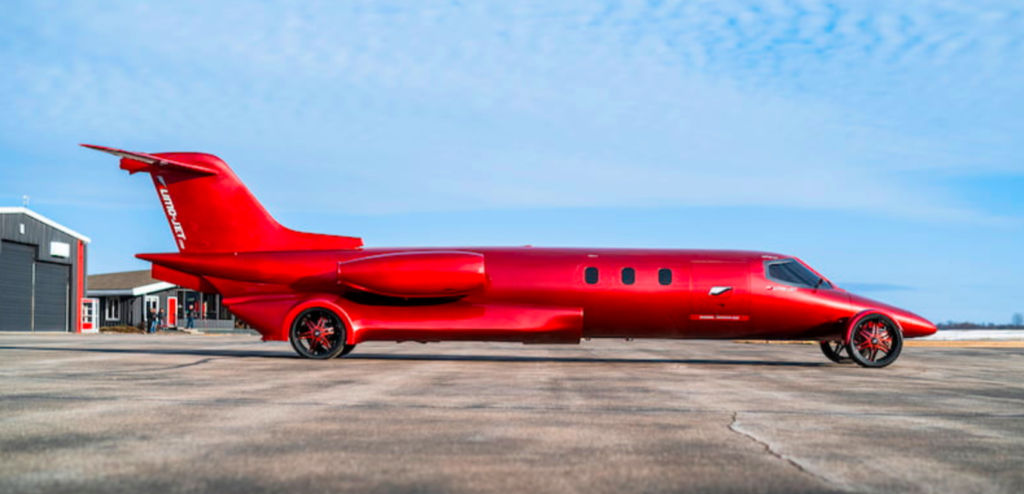 This weird, wonderful 'Limo-Jet' is the splurge you never knew you needed