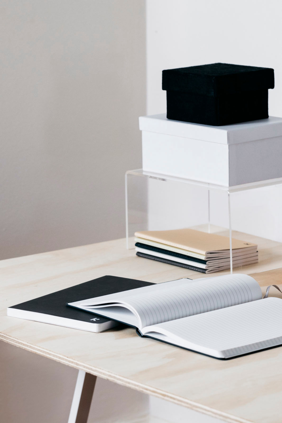 Luxe eco-friendly notebooks made with stone paper