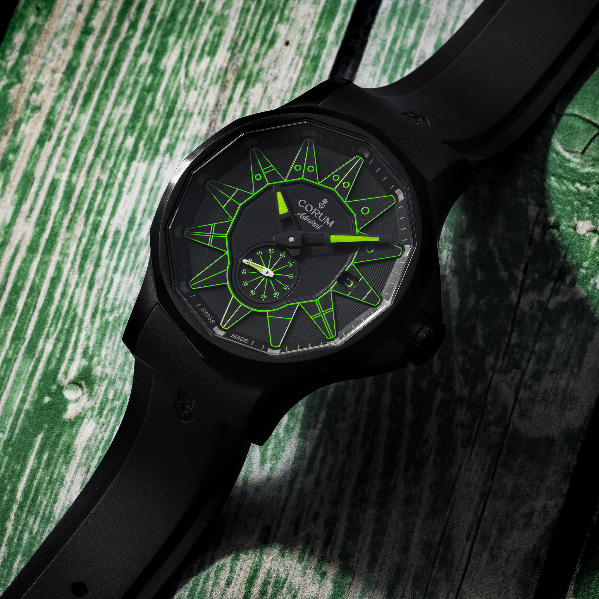 Corum Presents its first Admiral Watches After Brand Repositioning