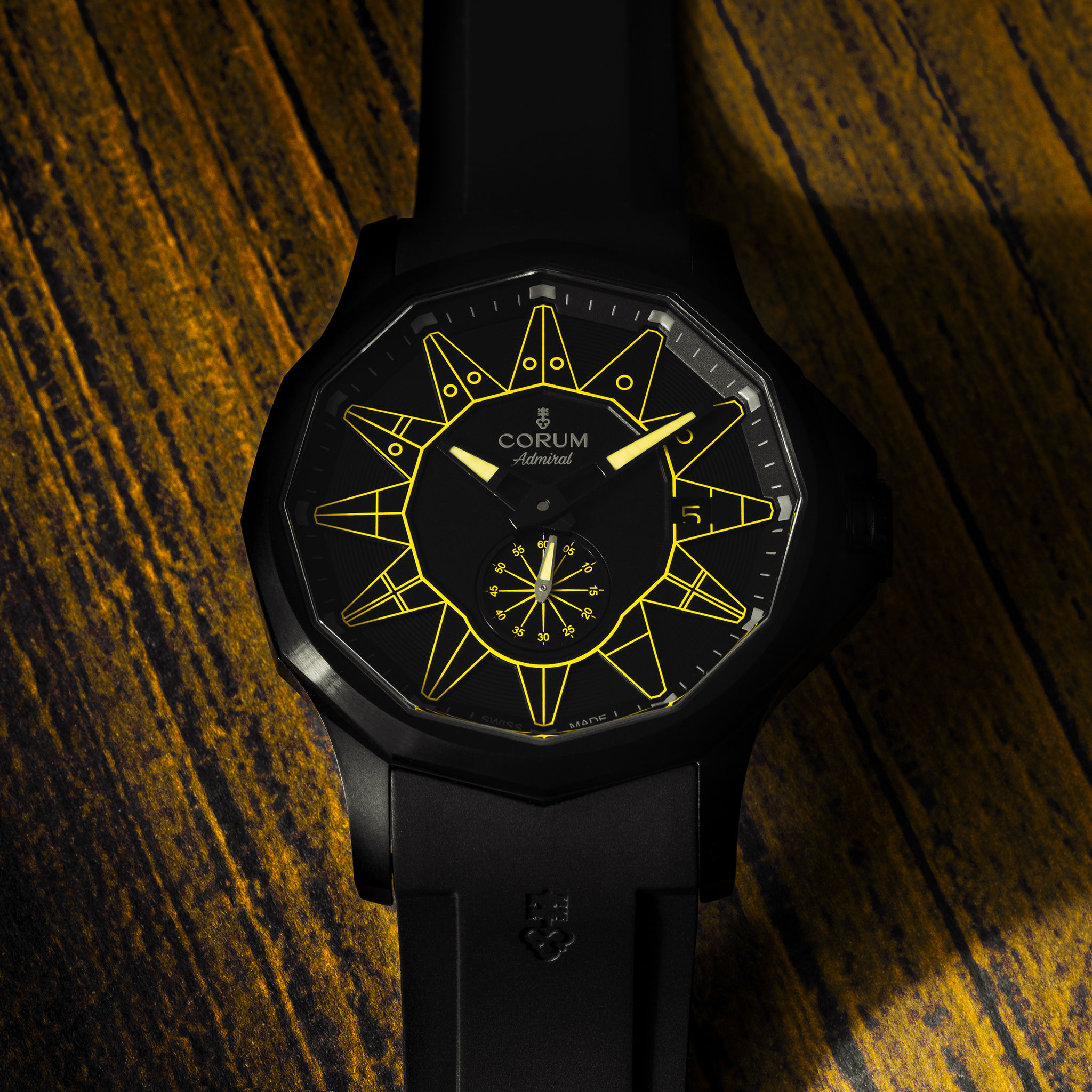 Corum Presents its first Admiral Watches After Brand Repositioning