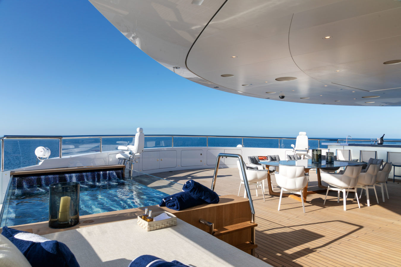 Benetti’s New Giga Yacht Is a Floating Palace of Light