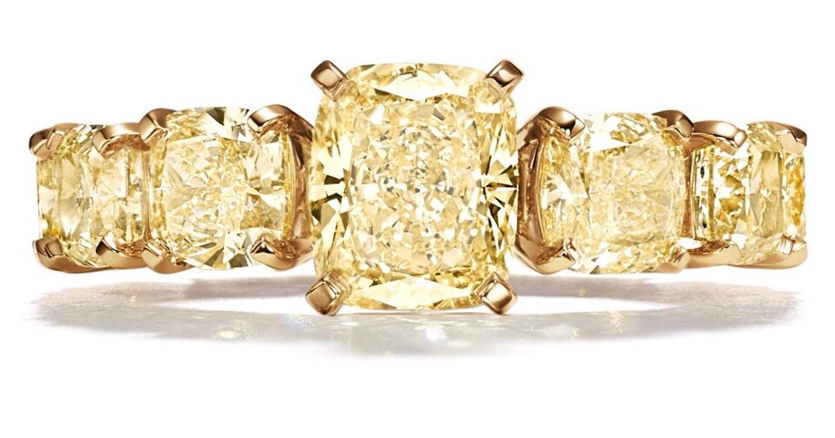Yellow Diamond Jewels Perfect for Pantone 2021 Colour