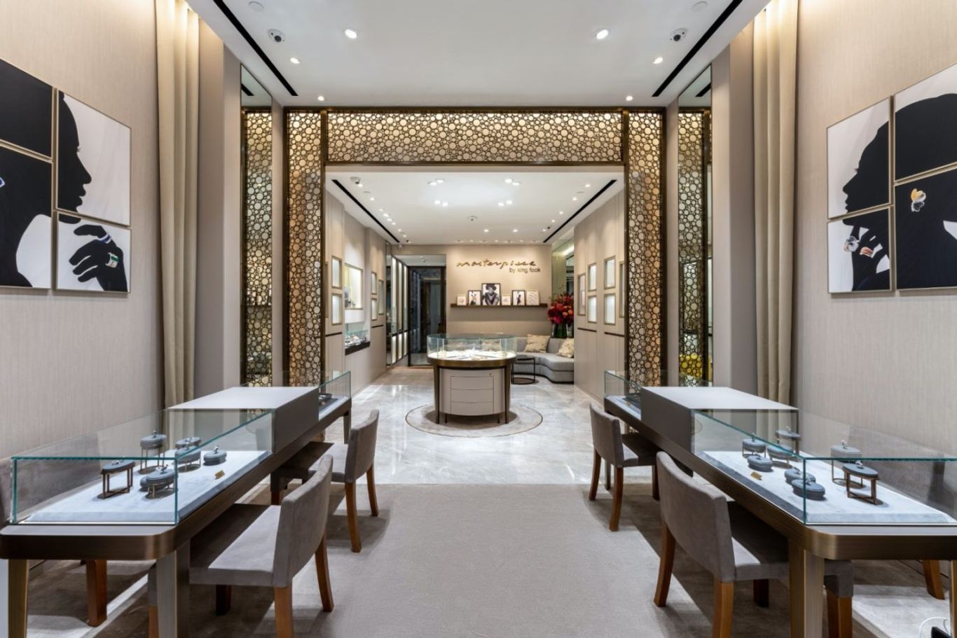 masterpiece by king fook Opens New Concept to Showcase its Jewels