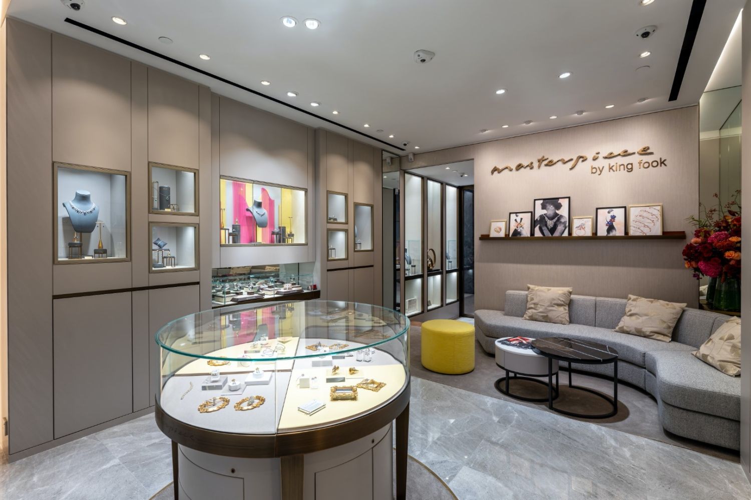 masterpiece by king fook Opens New Concept to Showcase its Jewels