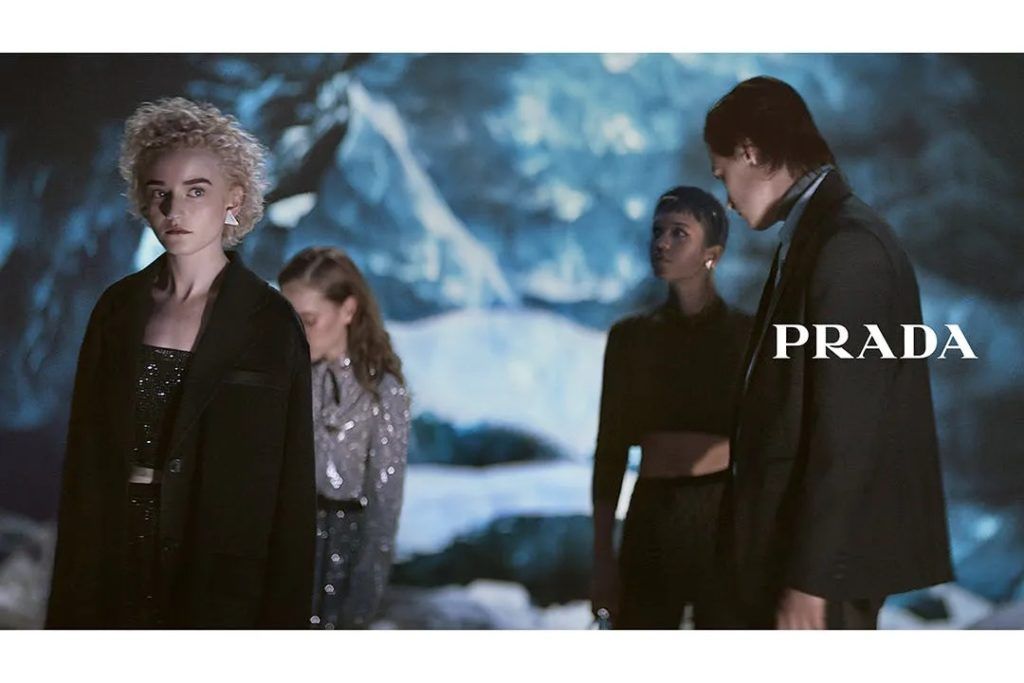 Prada’s Holiday 2021 Campaign Imagines a Snow Covered Los Angeles