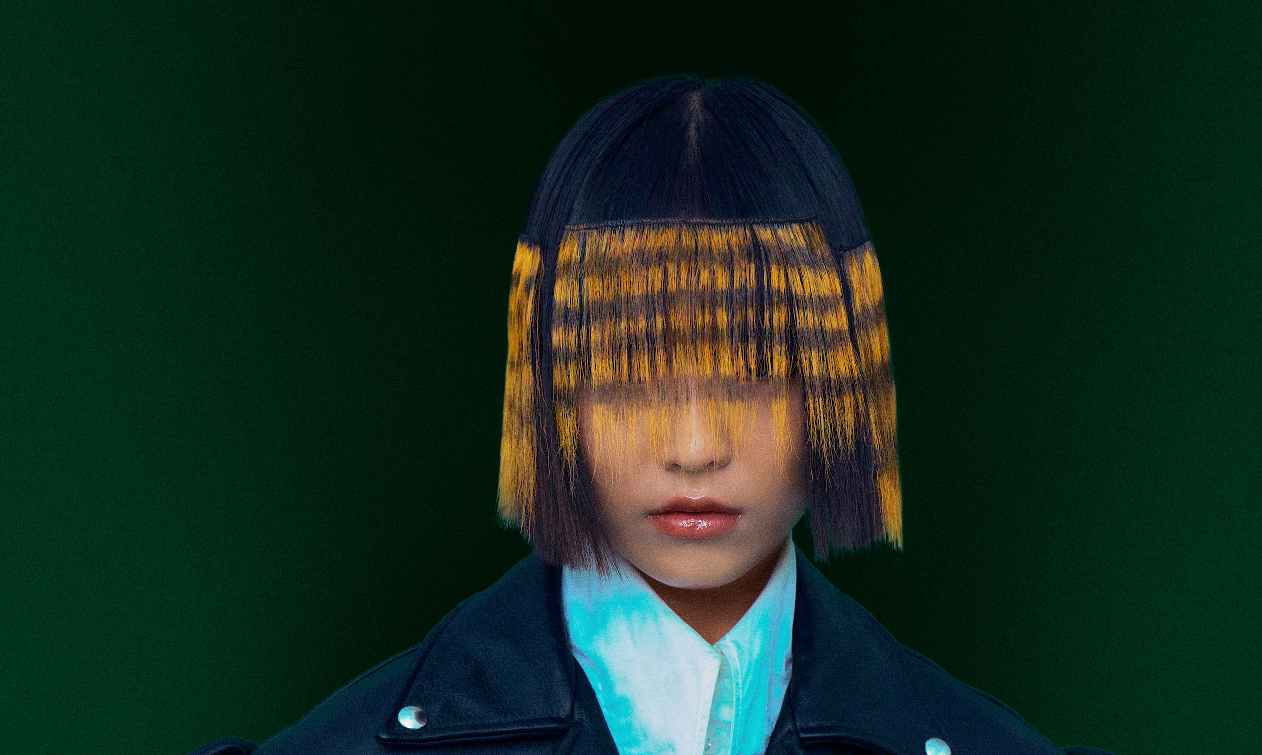 A Study Of Hair: Vivid Colours & Graphic Patterns