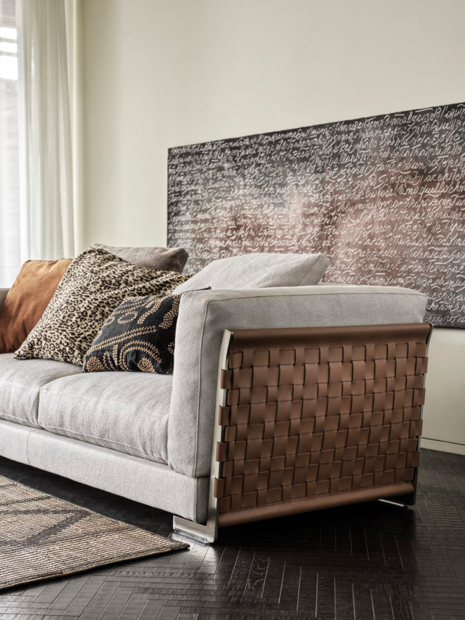 The Flexform Cestone Sofa, Gorgeous and Italian-Made