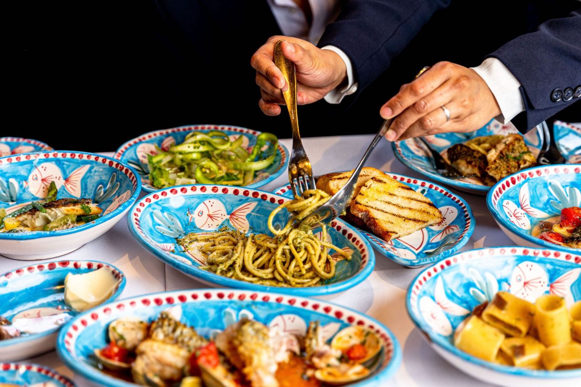 An Italian Summer Lunch With Chef Luca Marinelli of Osteria Marzia