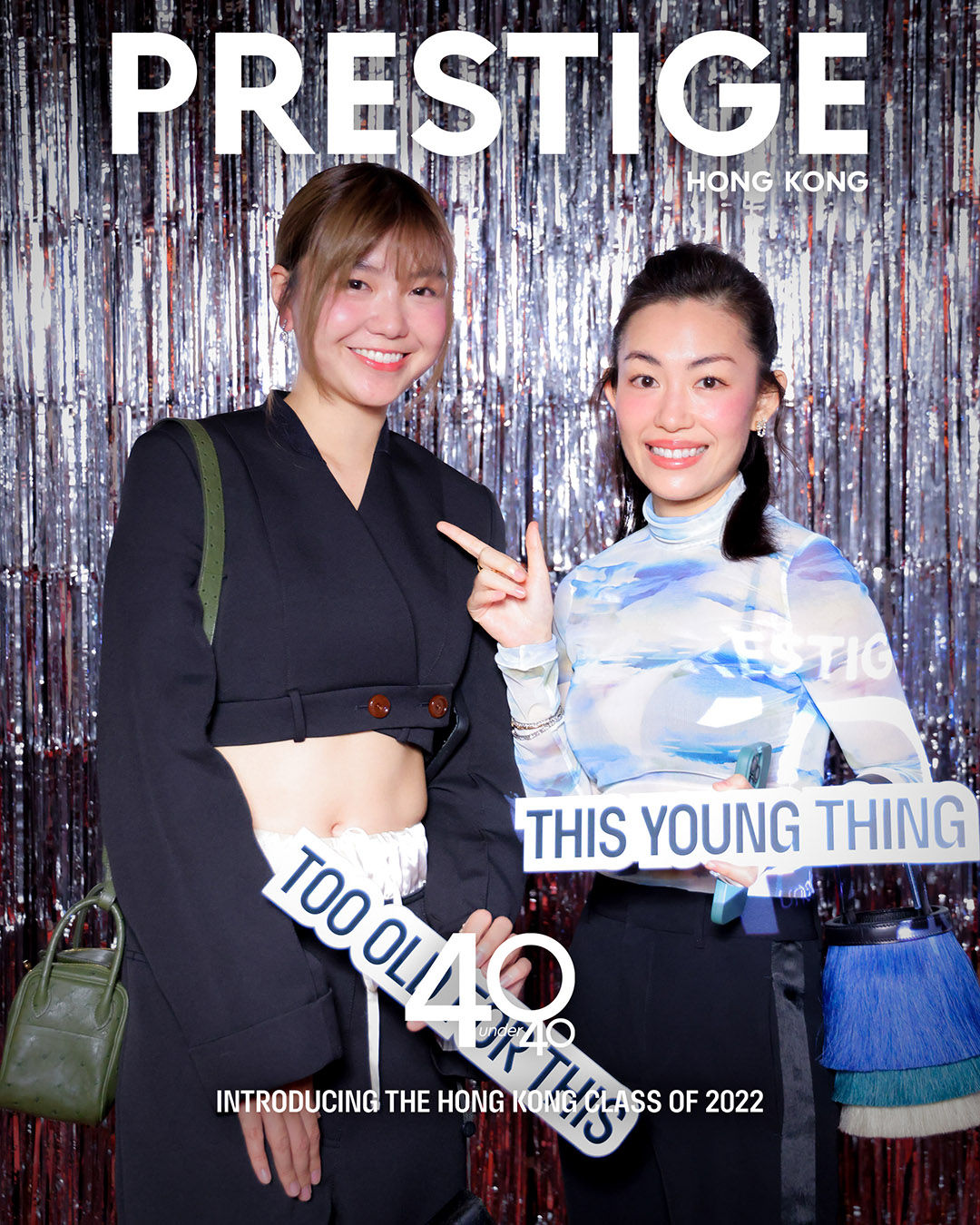 Fun at the Prestige 40 Under 40 2022 Photobooth