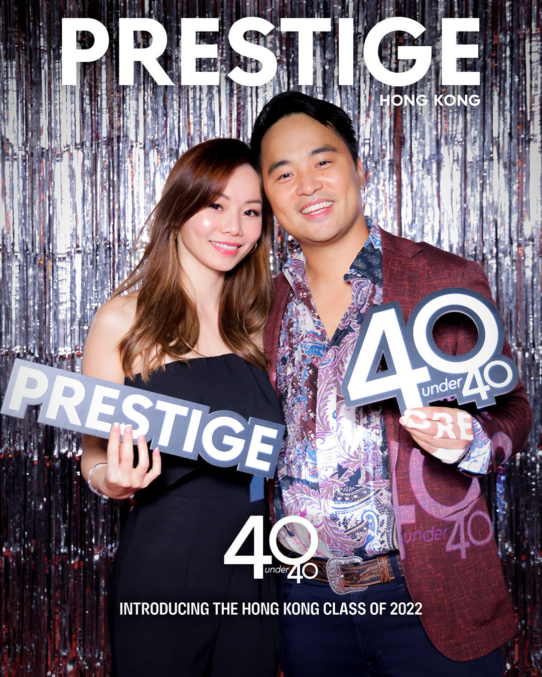 Fun at the Prestige 40 Under 40 2022 Photobooth