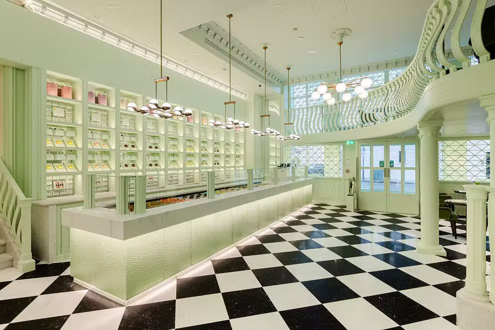 Prada Caffè Opens at Harrods, London