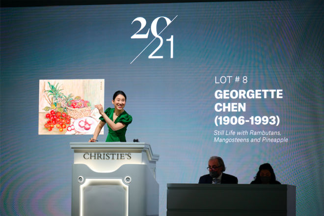 Hong Kong's Female Auctioneers