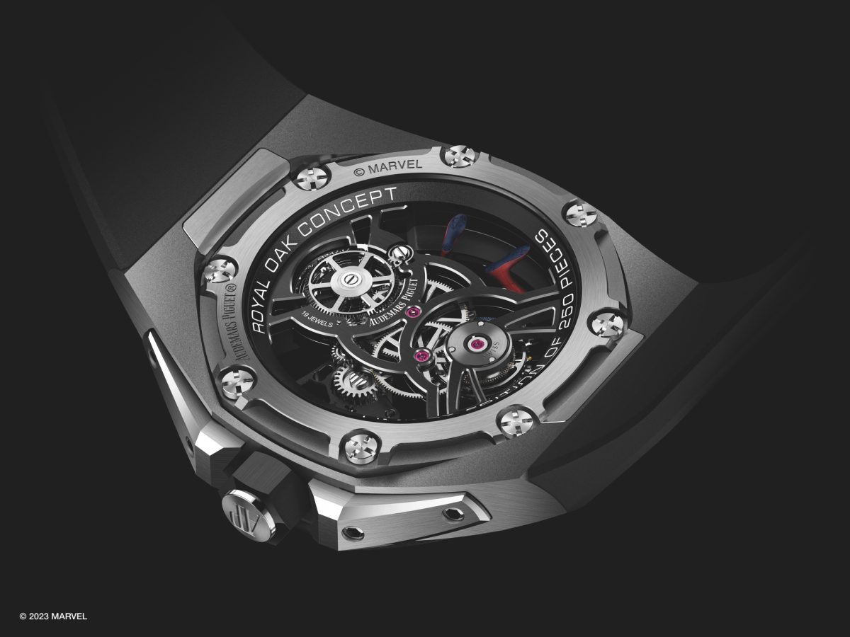 Audemars Piguet and Marvel Debuts the Royal Oak Concept Tourbillon ...