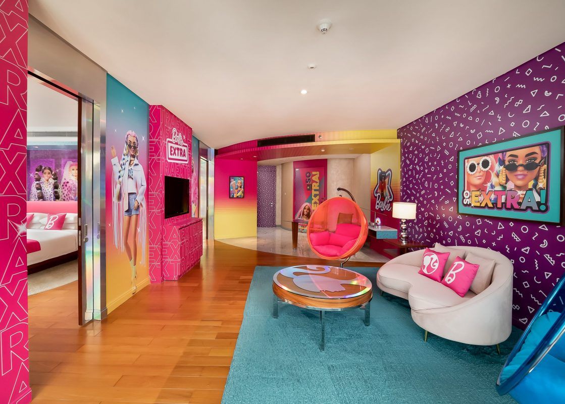 The Most Fabulous Barbiecore Hotels That Belong in a Barbie World