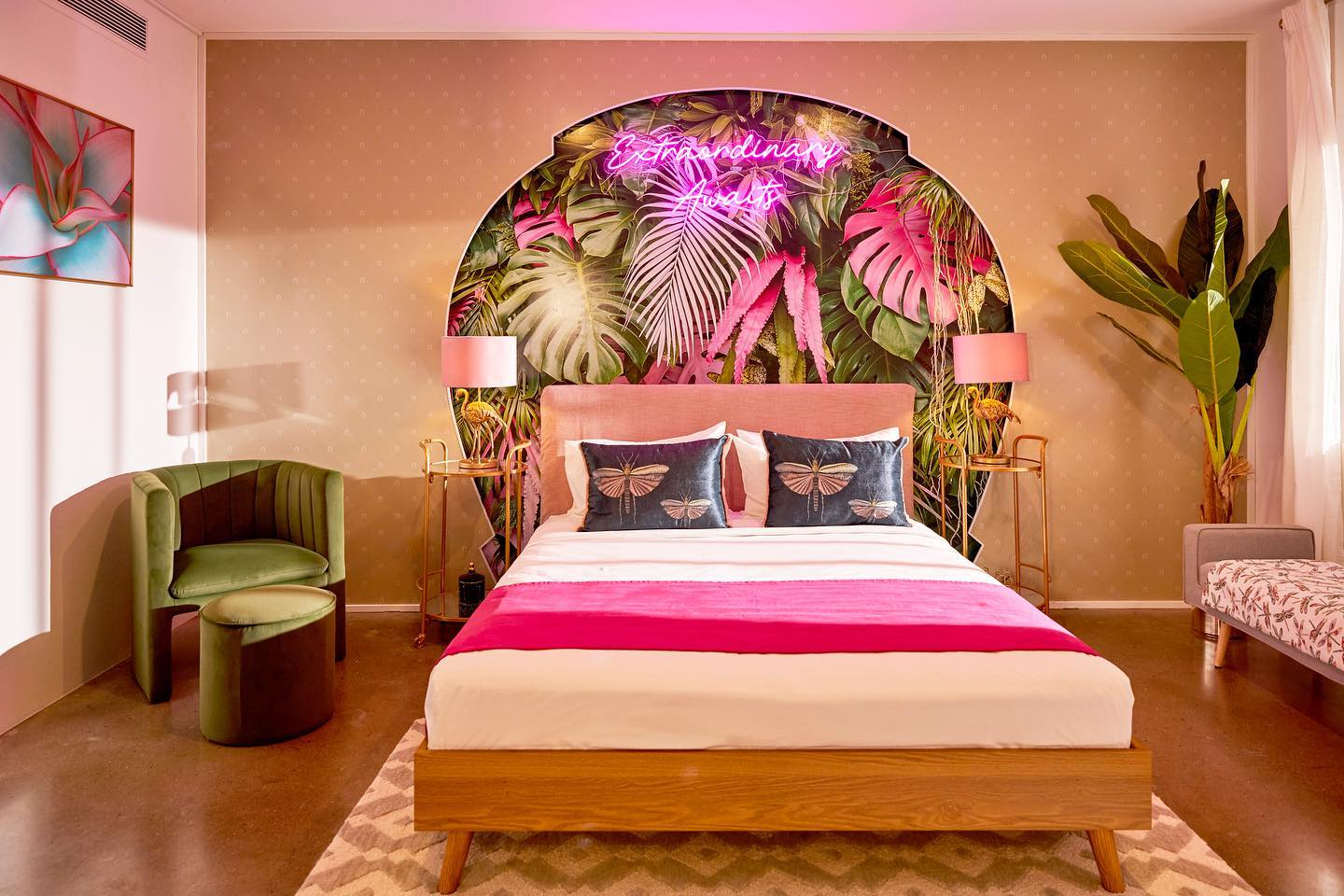 The Most Fabulous Barbiecore Hotels That Belong in a Barbie World