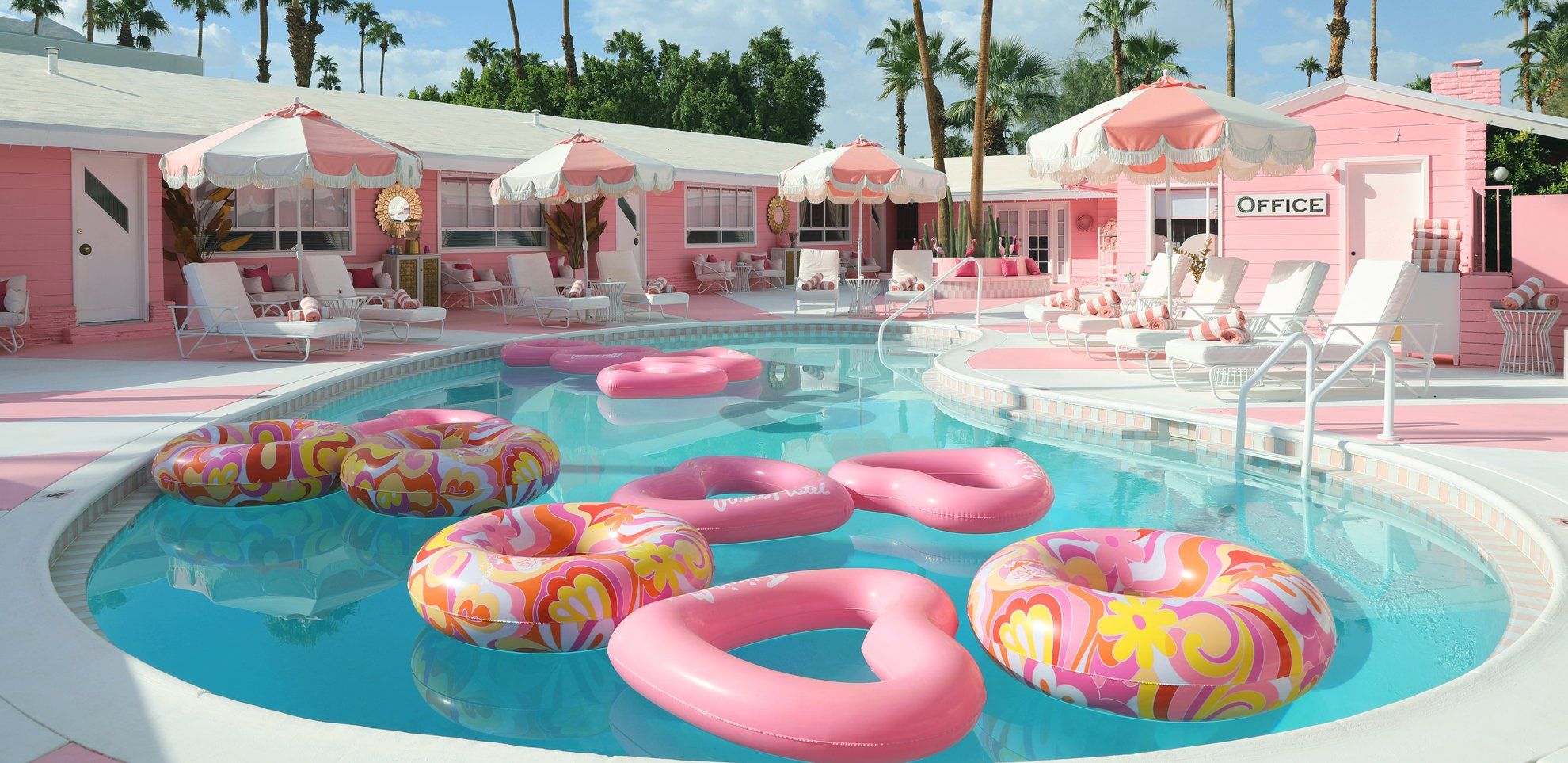 The Most Fabulous Barbiecore Hotels That Belong in a Barbie World