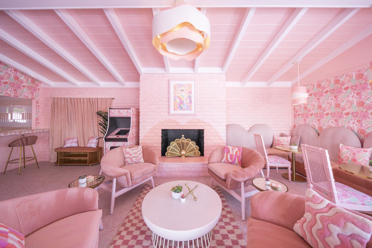 The Most Fabulous Barbiecore Hotels That Belong in a Barbie World