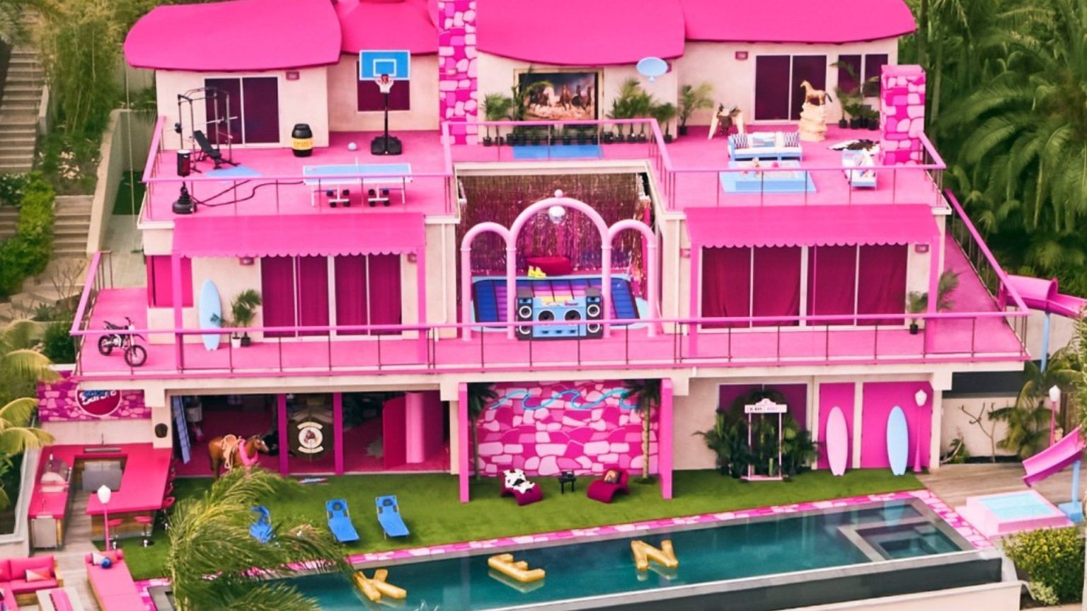 The Most Fabulous Barbiecore Hotels That Belong in a Barbie World