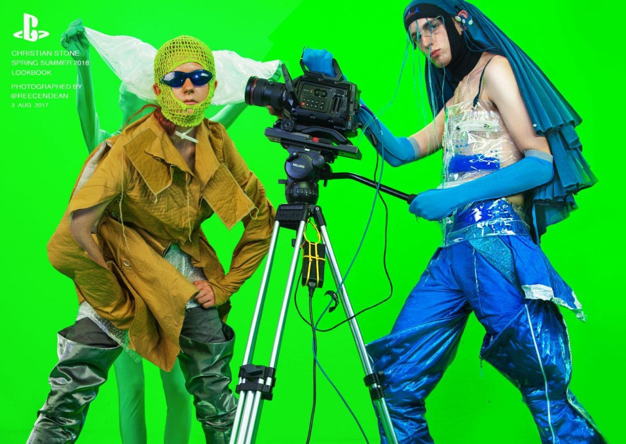 Fashion Designer Christian Stone Defies Physics