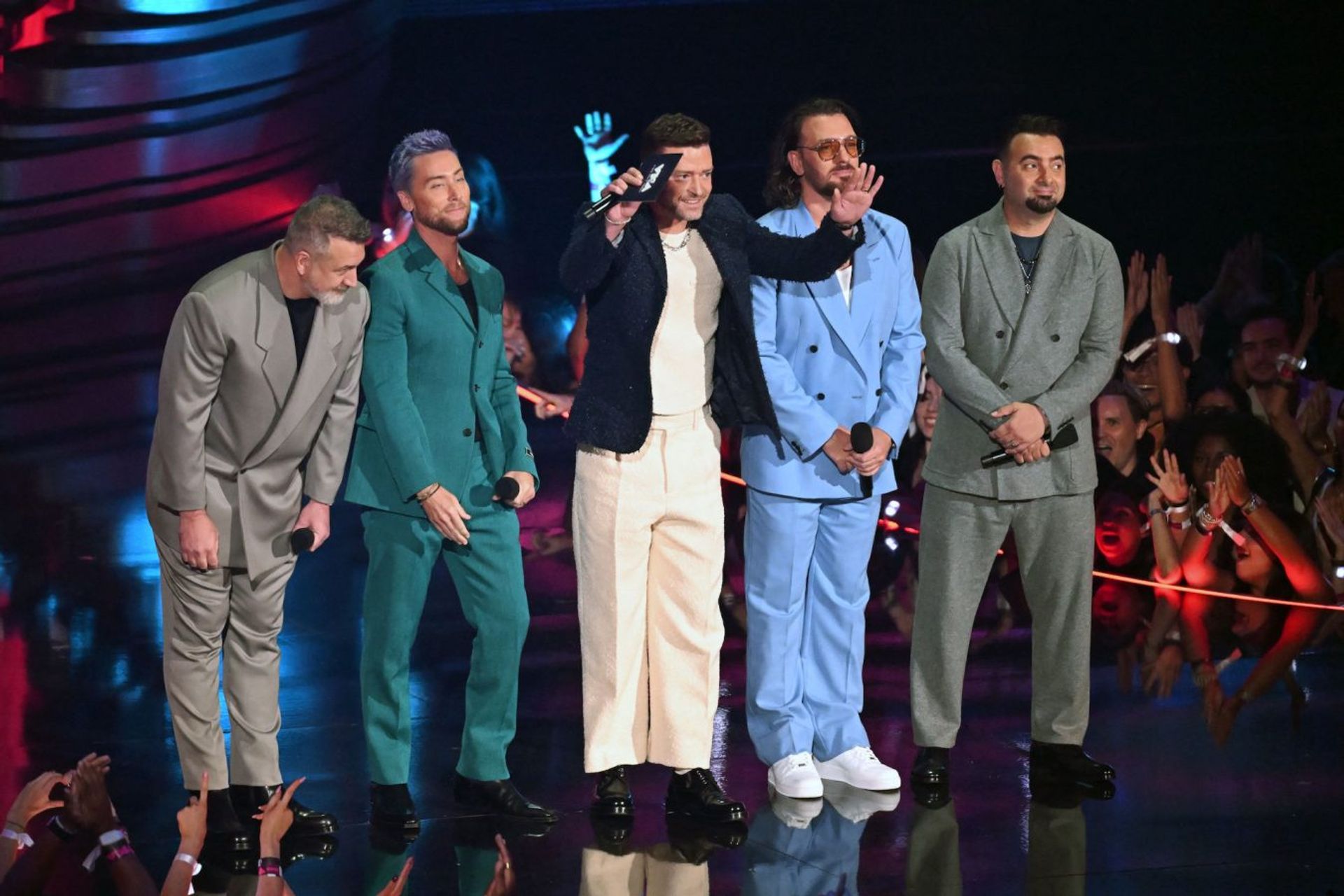 *NSYNC members reunite after 20 years for 'Trolls' song, "Better Place"