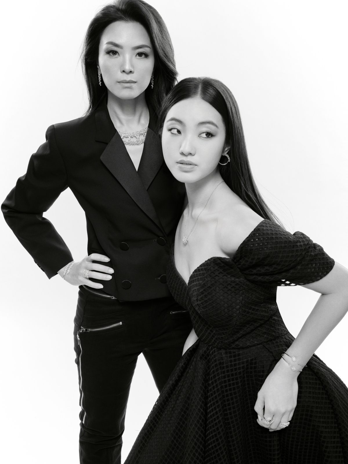 Anne Wang Liu and Daughter Madeleine's Double Act: A Photoshoot