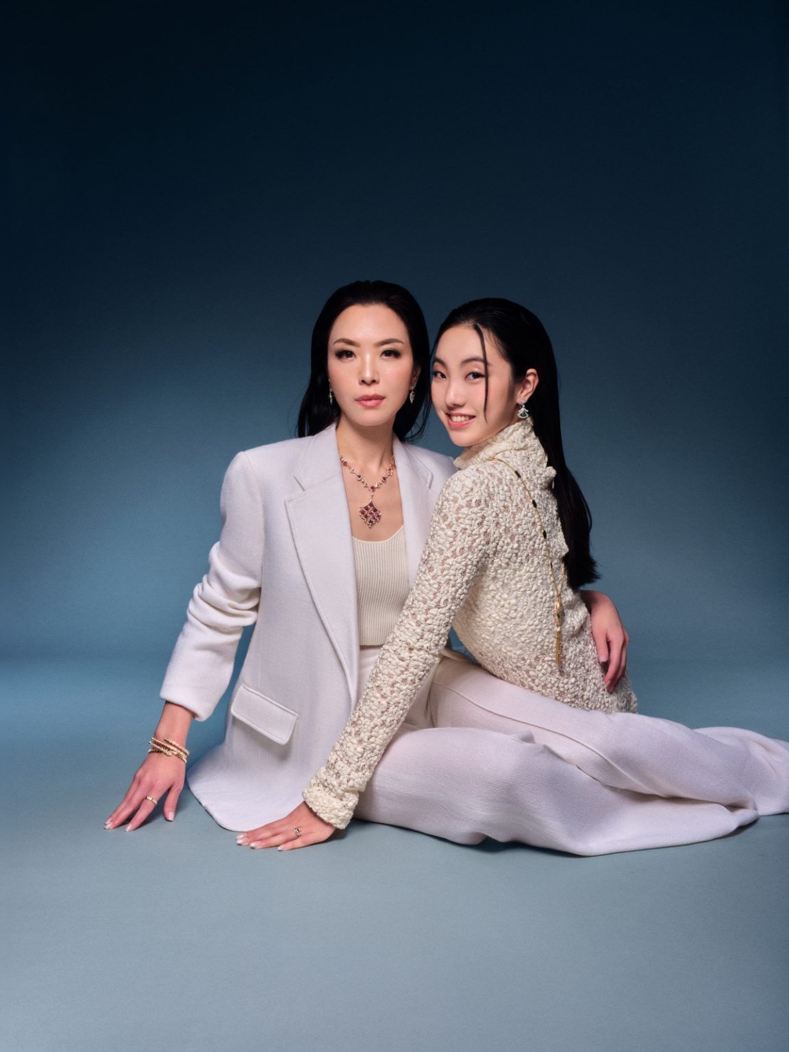 Anne Wang Liu and Daughter Madeleine's Double Act: A Photoshoot