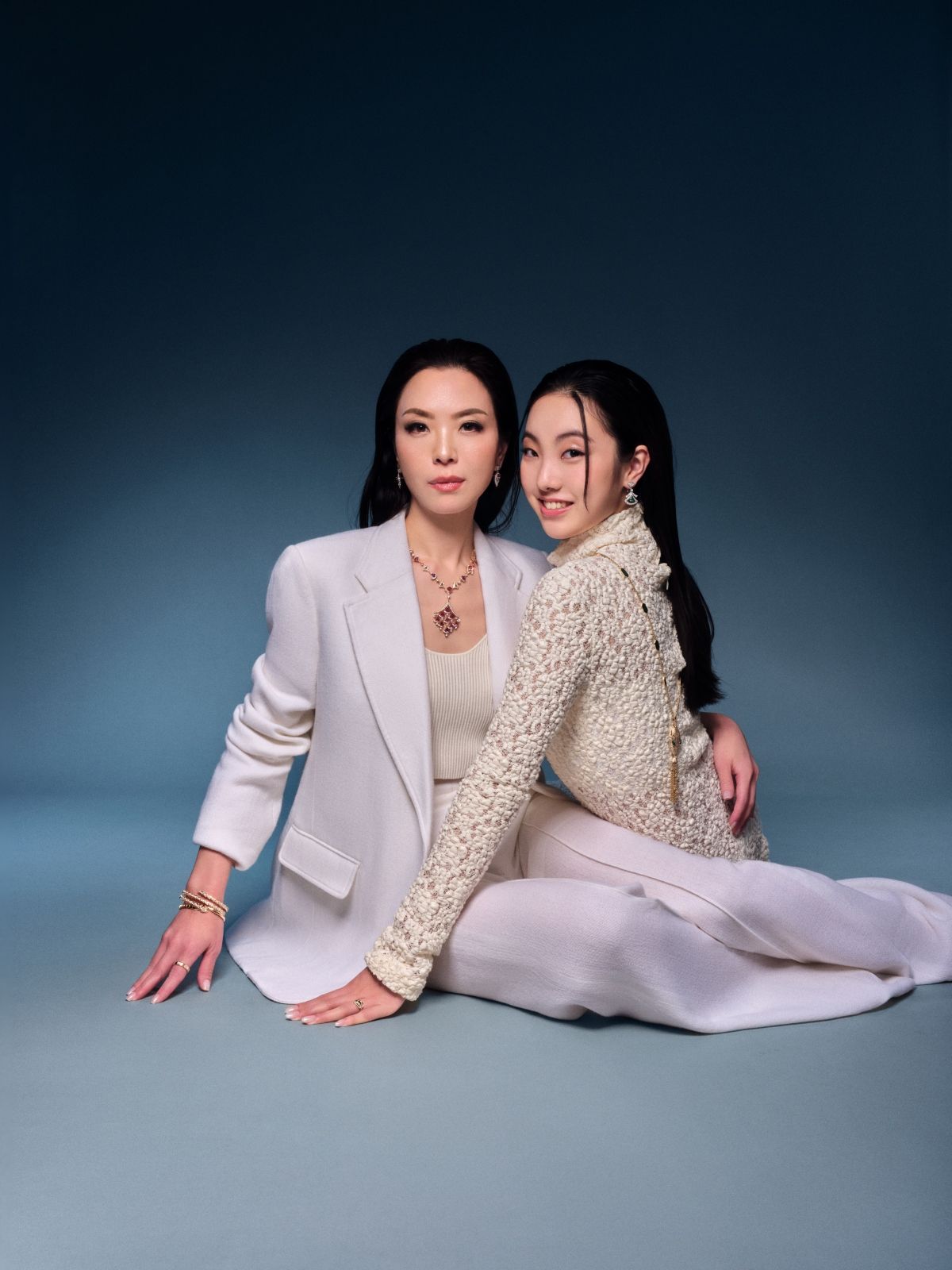 Anne Wang Liu and Daughter Madeleine's Double Act: A Photoshoot