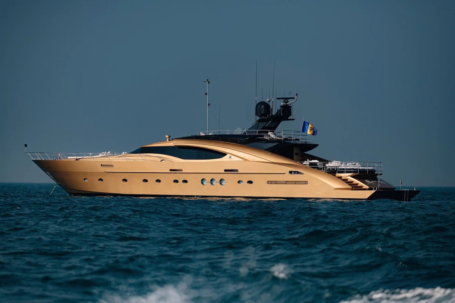 On Board the 24K Gold Superyacht AK Royalty