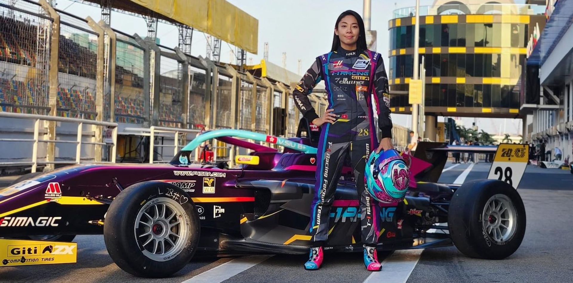 Fast Femme: Vivian Siu Becomes First Female Formula 4 Driver to ...