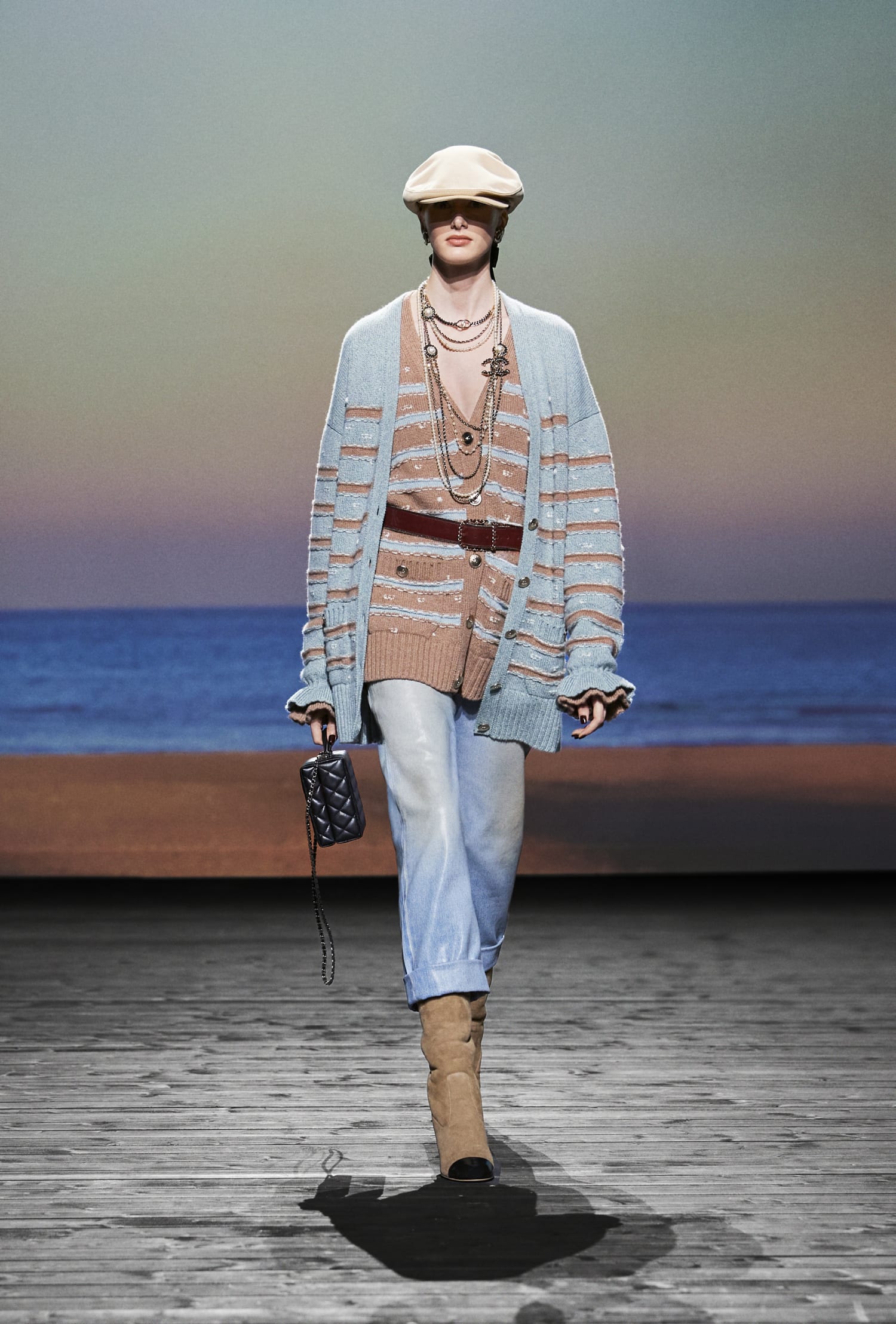 Chanel Celebrates Deauville Roots in Fall/Winter 2024 Ready-to-Wear