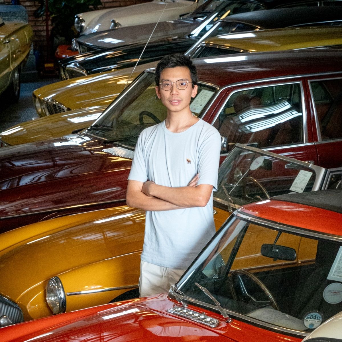Eason Lin of Car in Life: Hooked on Classic Cars